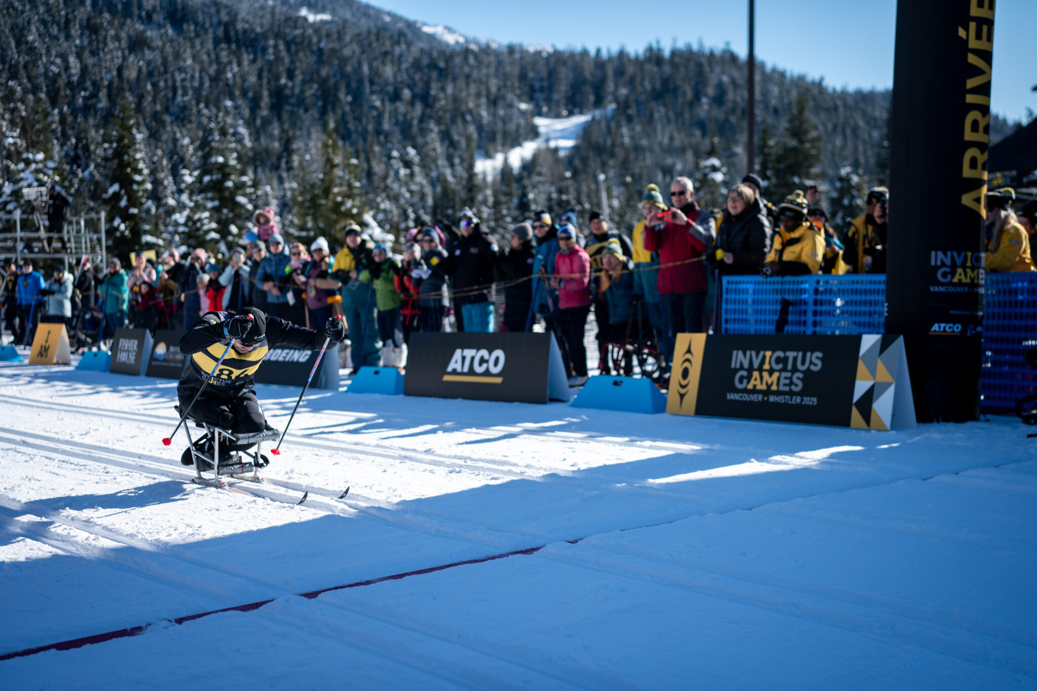 Le cœur de la compétition à Whistler | Invictus Games 2025